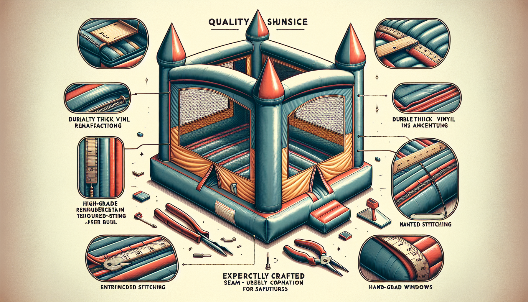 Understanding Quality Bounce House: Material & Craftsmanship